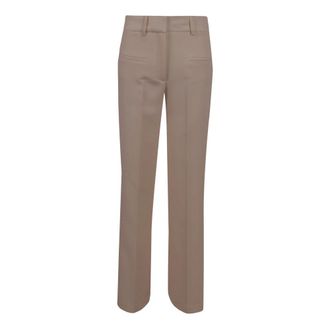 Federica Tosi Frescolana Weite Hose - - Trousers - Damen - Beige - M