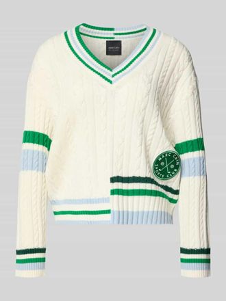 Marc Cain Relaxed Fit Pullover mit Lanawoll-Anteil