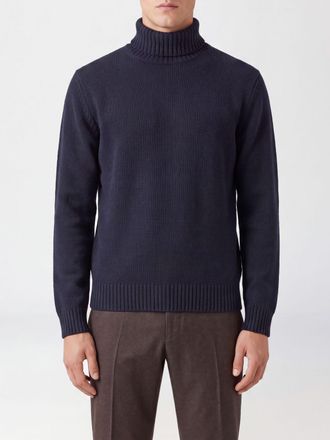 Slowear Pull &agrave; col roul&eacute; en pure laine vierge &agrave; manches longues