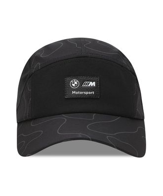 Puma Erwachsene BMW M Motorsport Statement 5-Panel Cap Erwachsener Black AOP