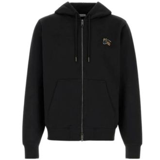 Burberry Zip-Up Hoodie - - Sweatshirts & Hoodies - Herren - Schwarzk - S