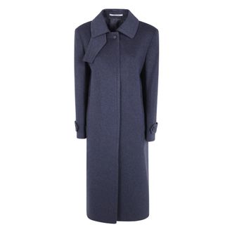 Tagliatore Single-Breasted Coats - - Coats - Damen - Blau - S