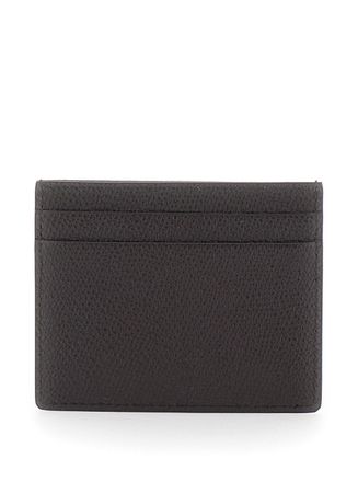 Valentino Garavani Womens Cardholder Vlogo Brown Leather Calf Accessory