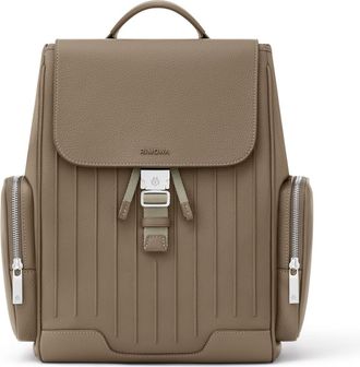 Rimowa Never Still - Leder Rucksack Small mit Magnetverschluss in Mocha Braun