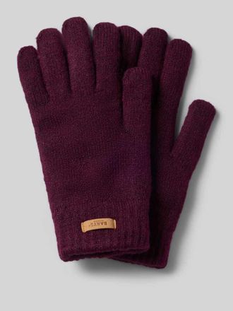 Barts Handschuhe mit Label-Patch Modell Witzia