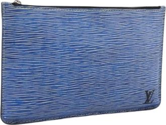 Louis Vuitton Pre-owned Vintage Epi Pouch - Femme - Pre-owned - Bleu - Taille: ONE Size