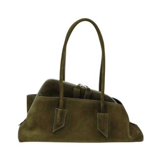 The Attico Femme, Sacs, Vert, Taille: ONE Size La Passeggiata Small Top Handle Bag