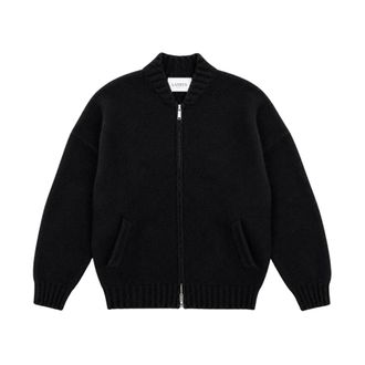 Laneus Bomber aus Strick - - Jackets - Herren - Schwarzk - M