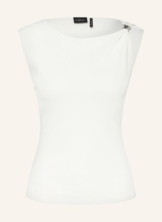 s.Oliver Black Label S.Oliver Black Label Stricktop weiss