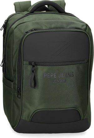 Pepe Jeans London Bromley, Rucks&auml;cke, Kabinenrucks&auml;cke, Polyester, verschiedene Gr&ouml;&szlig;en, Schwarz, Gr&uuml;n, Rot, Grau, Polyester von Joumma Bags, gr&uuml;n, Talla &uacute;nica, Dreifach