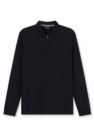 Olymp Poloshirt OLYMP Casual Wirk, Polo langarm