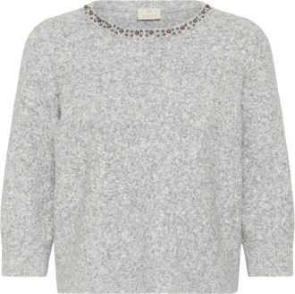 Kaffe Damen, Strickwaren, Grau, XSGr&ouml;&szlig;e