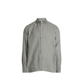 Corneliani Chemise droite en lin