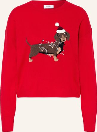 Darling Harbour Darling Harbour Pullover Mit Schmucksteinen rot