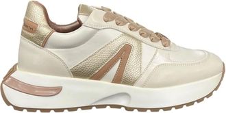 Alexander Smith Femme, Chaussures, Beige, Taille: 37 EU Baskets en polyester HYW 1406 YGD