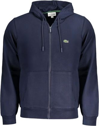 Lacoste Homme, Sweatshirts et sweats &agrave; capuche, Bleu, Taille: M Long Sleeve Sweat &agrave; capuche