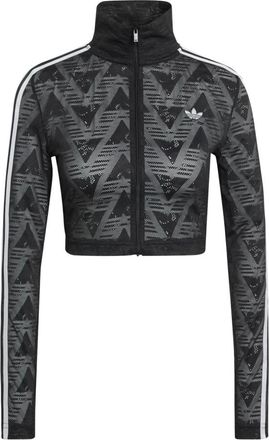 adidas Femme, Sport, Noir, Taille: 38 FR Firebird Classic Lace Track Top