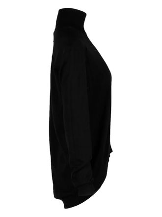 Givenchy pull &agrave; col chemin&eacute;e - Noir