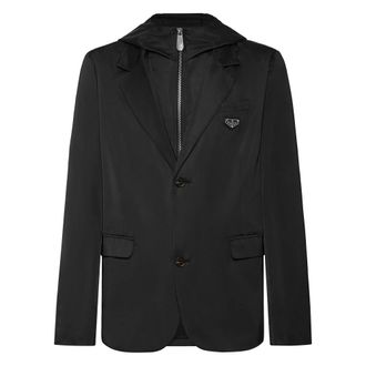 Philipp Plein Blazer Hoodie Gigolo Fit - - Jackets - Herren - Schwarzk - L