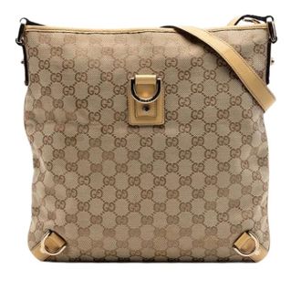 Gucci Sac bandouli&egrave;re Abbey Pre-owned - Femme - Pre-owned - Beige - Taille: ONE Size