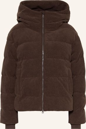 We Norwegians Skijacke Britt Aus Cord braun