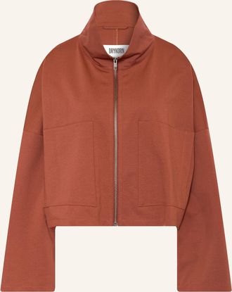 Drykorn Drykorn Kastenjacke Elstow Aus Jersey braun