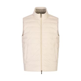 PESERICO Homme, Vestes, Brun, Taille: 2XL Gilet Rembourr&eacute; Zipp&eacute;