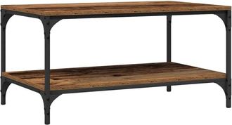 vidaXL Couchtisch Altholz 80 x 50 x 40 cm Holzwerkstoff vidaXL