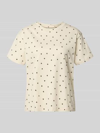 Jake*s Casual Pyjama-Oberteil mit Rundhalsausschnitt