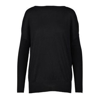 Wild Cashmere Seiden Kaschmir Pullover - - Knitwear - Damen - Schwarzk - S