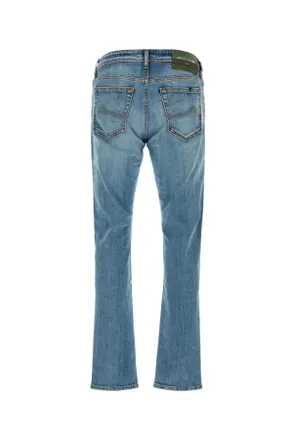 Jacob Cohen Light Wash Denim Jeans - Blue