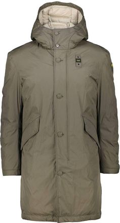 Blauer Herren Mantel mit Wattierung FAYWOOD