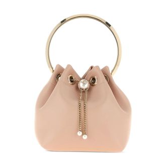 Jimmy Choo London Femme, Sacs, Rose, Taille: ONE Size Bon Bon Micro Bucket Bag