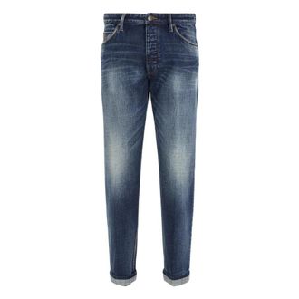 Emporio Armani Bequeme und moderne Low-Rise-Jeans - - Jeans - Herren - Blau - W33