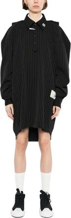 Miharayasuhiro Mihara Yasuhiro, Femme, Robes, Noir, Taille: 34 FR W Sleeve Chemises Dress