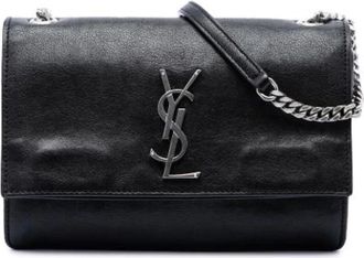 Saint Laurent Pre-owned The Sunset Shoulder Bag - Femme - Pre-owned - Noir - Taille: ONE Size