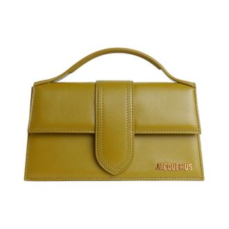 Jacquemus Femme, Sacs, Vert, Taille: ONE Size Le Grand Bambino Suede Bag