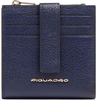 Piquadro Femme, Accessoires, Bleu, Taille: ONE Size W140 Cardholder