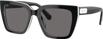 Swarovski 0Sk6013 - - Accessories - unisex - Schwarzk - 54 MM