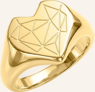 Liebeskind Liebeskind Ring Aus Edelstahl gold