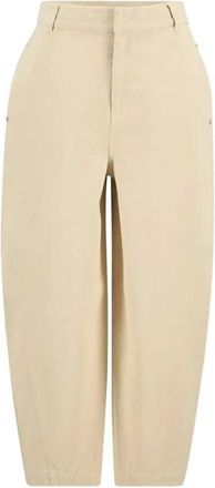 Barbour Femme, Pantalons, Beige, Taille: 38 FR Daya Barrel-Leg Jeans