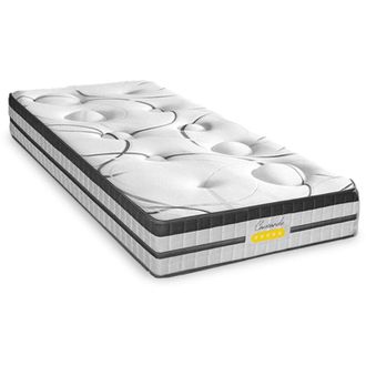 Maison Aubertin Maison Aubertin - Matelas Concorde Ressorts ensachés Accueil mémoire de forme Ferme - 26cm - 90X200cm