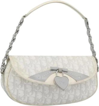 Dior Sac bandouli&egrave;re Pre-owned en plastique - Femme - Pre-owned - Blanc - Taille: ONE Size