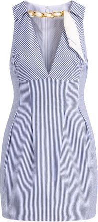Elisabetta Franchi Femme, Robes, Bleu, Taille: 42 FR Miniabito