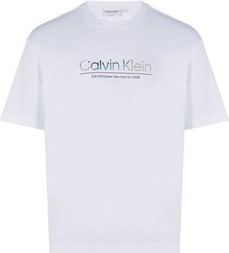 Calvin Klein T-shirt &agrave; logo en coton