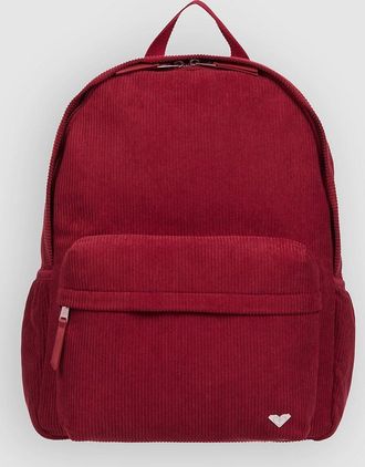 Roxy Echoes Cord Rucksack beet red