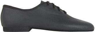 Rumpf Schuhe Jazz Basic I 1260 Tanzschuhe aus Leder, Jazz Swing Ballett Lindy Hop SG Sport Fitness Yoga Pro, Schwarz - schwarz/schwarz - Größe: UK 9.5 / EU 