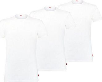Levi's Poloshirt LEVIS MEN SOLID CREW 3P ECOM (Packung, 3-tlg., 3er-Pack)