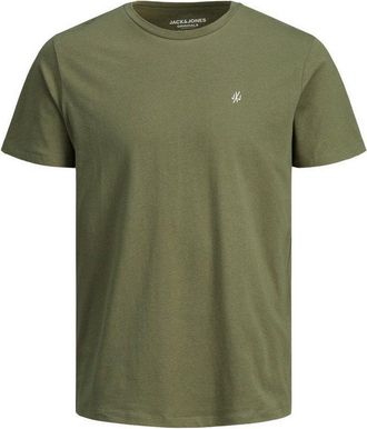 Jack & Jones T-Shirt Jack & Jones Herren 5er-Pack T-Shirts JorJxj Regular-Fit Logo Rundhals