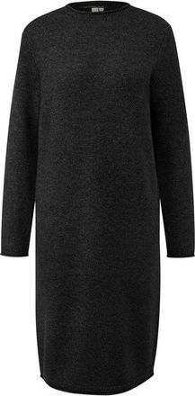 QS by s.Oliver Midikleid Kleid Meliertes Strickkleid